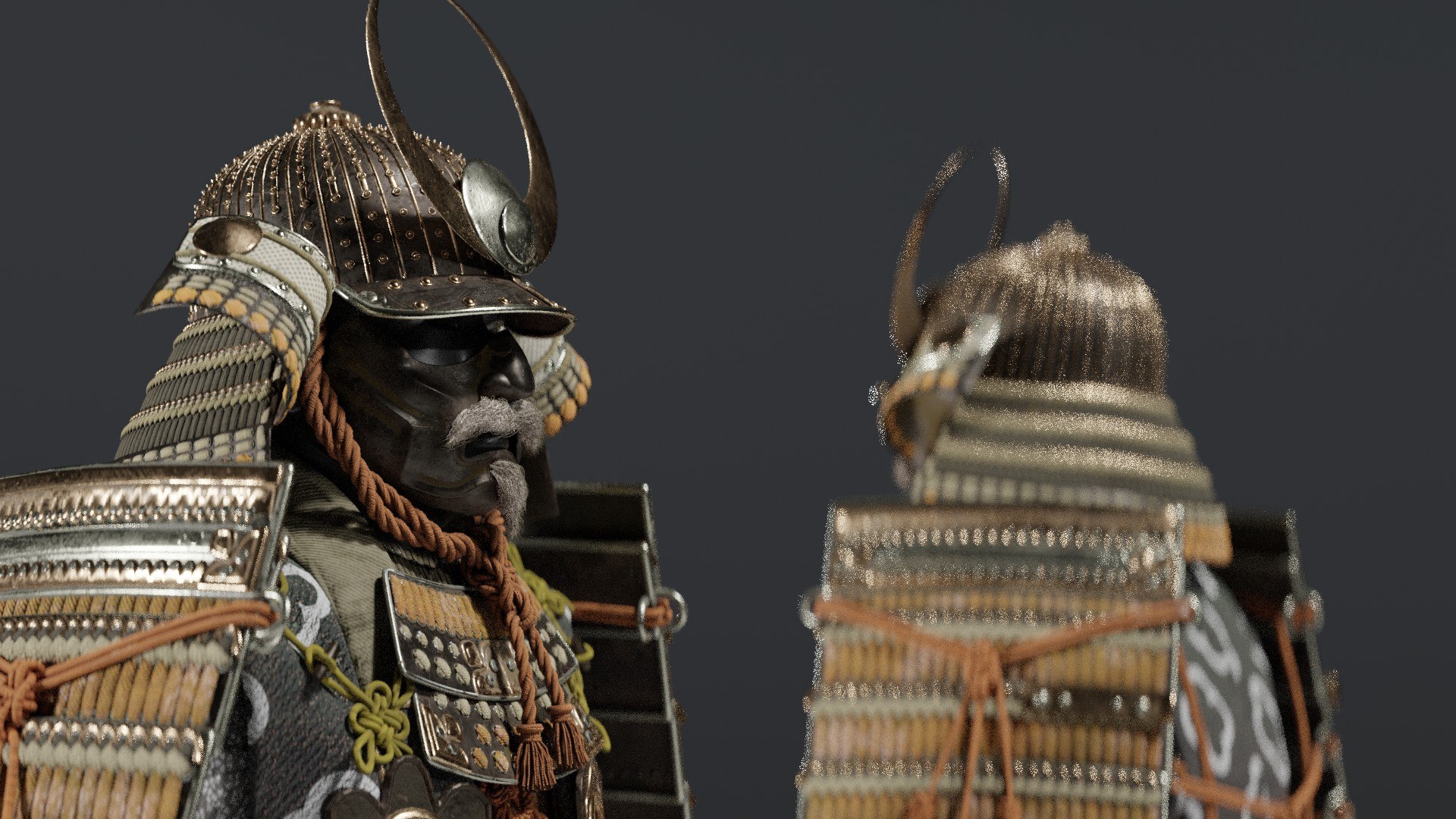MEDIEVAL Japanese Samurai Rigged 3D Model - TurboSquid 1980270