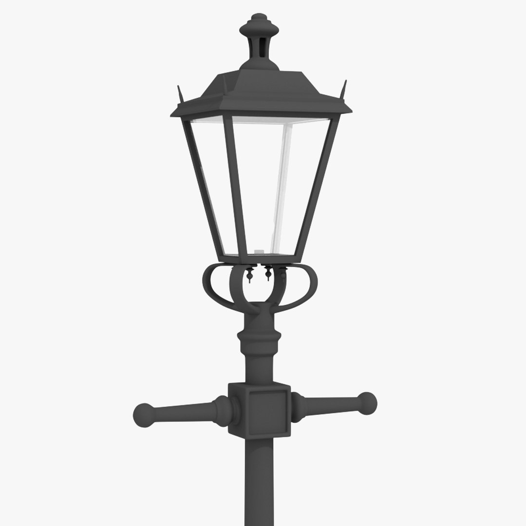 3D Garden Lamp Post - TurboSquid 1822393