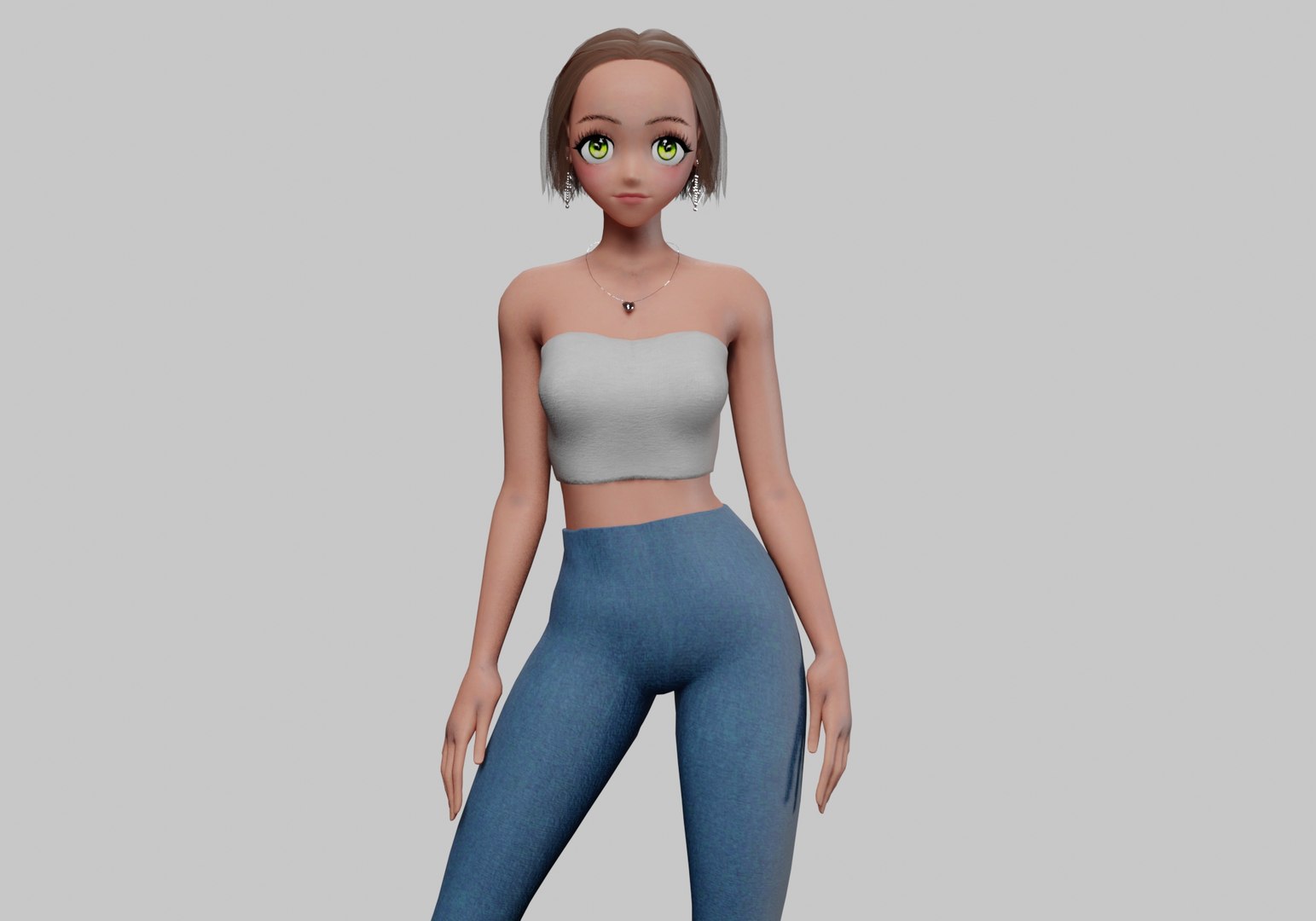 3D Cute Young Girl V29017 - TurboSquid 2270497