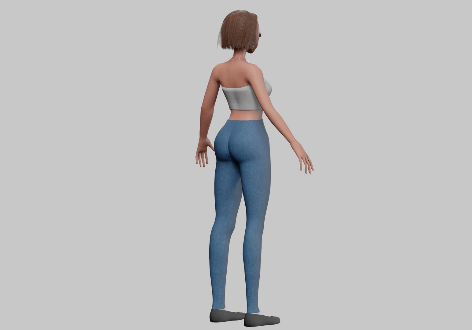 3D Cute Young Girl V29017 - TurboSquid 2270497