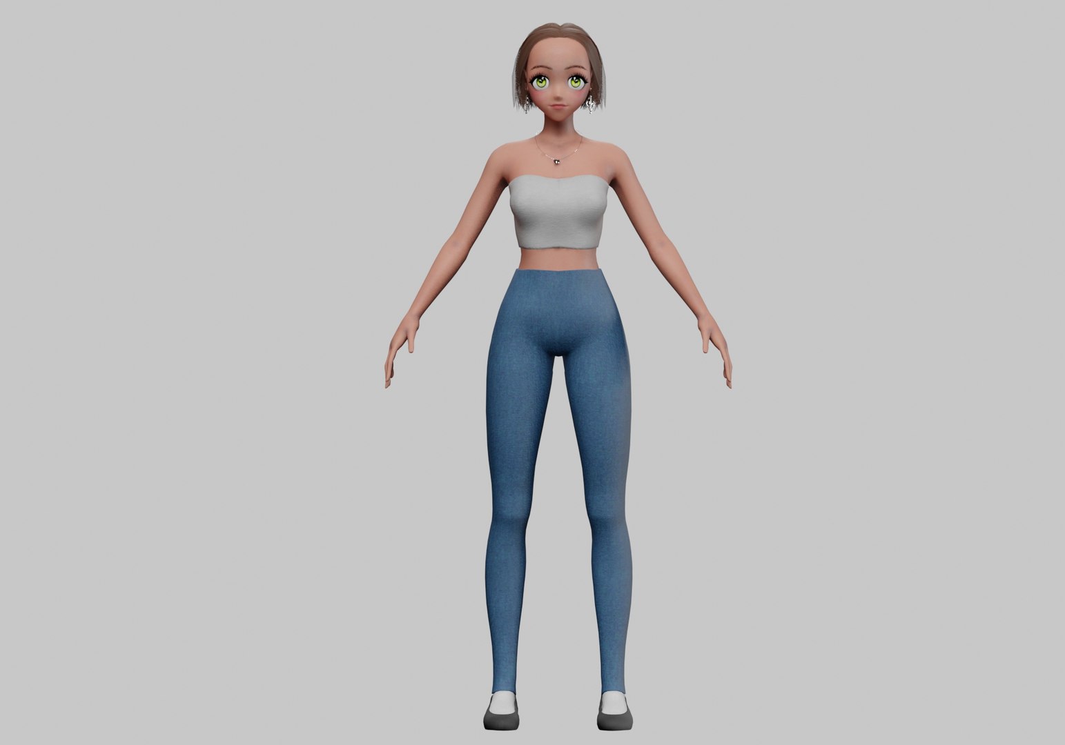 3D Cute Young Girl V29017 - TurboSquid 2270497