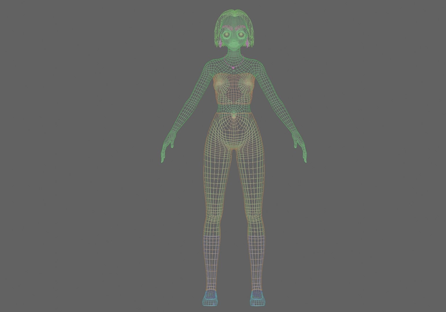 3D Cute Young Girl V29017 - TurboSquid 2270497