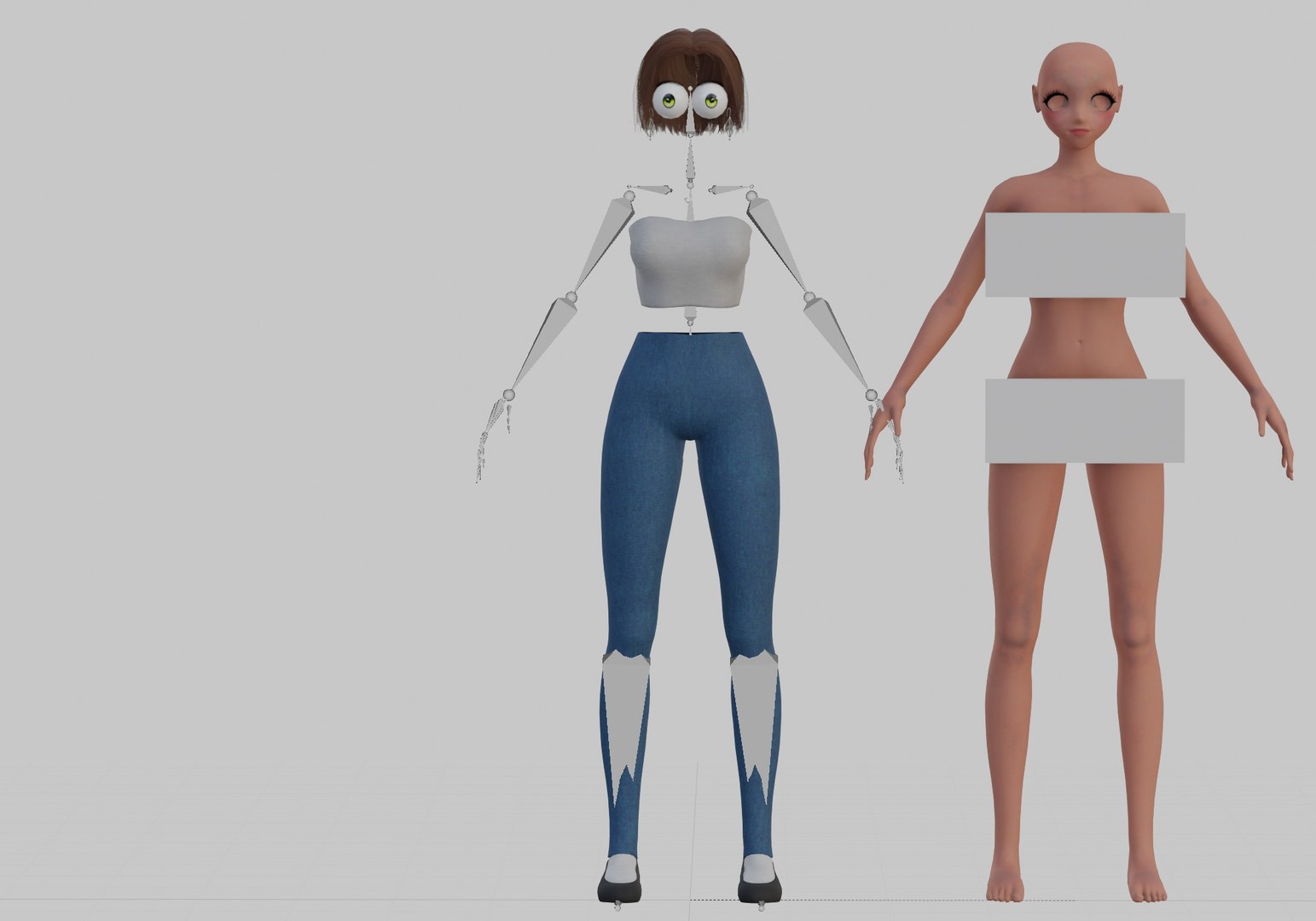 3D Cute Young Girl V29017 - TurboSquid 2270497