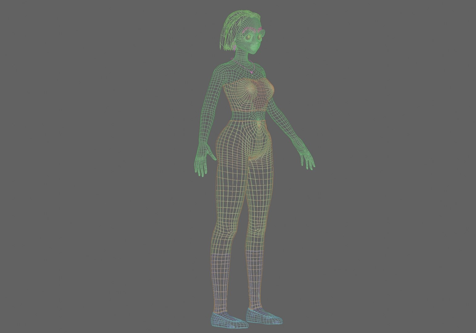 3D Cute Young Girl V29017 - TurboSquid 2270497