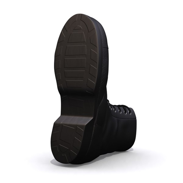 3d realistic boot model