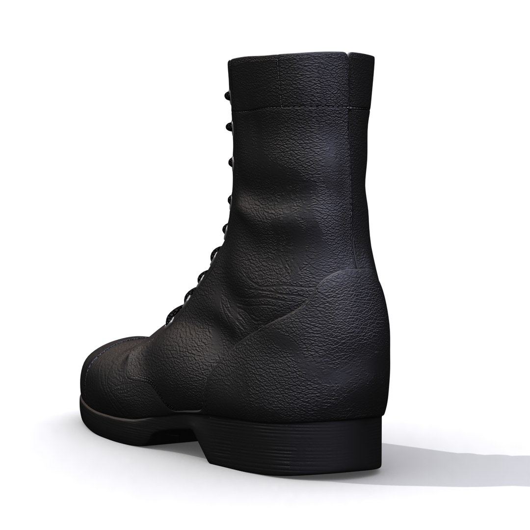 3d Realistic Boot Model