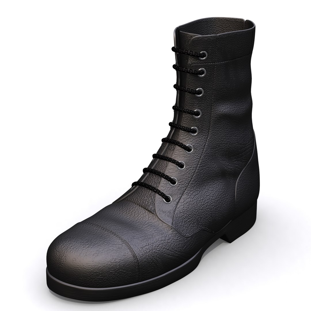 3d Realistic Boot Model