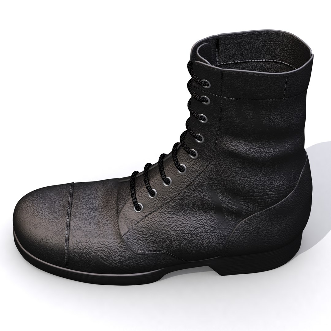 3d Realistic Boot Model