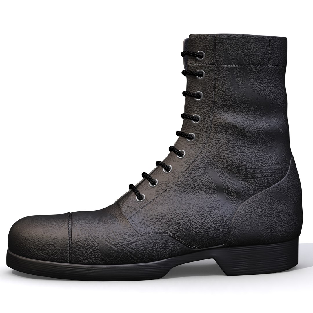 3d Realistic Boot Model