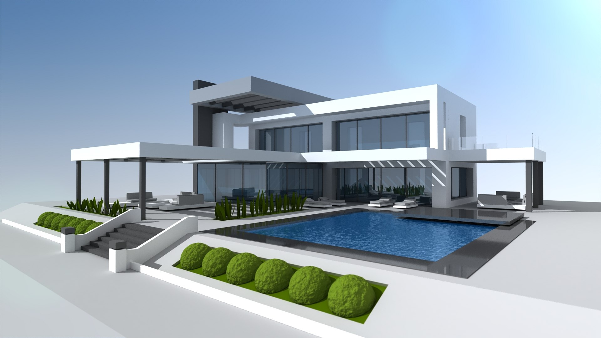 3D Model Villa 05 - TurboSquid 1770967