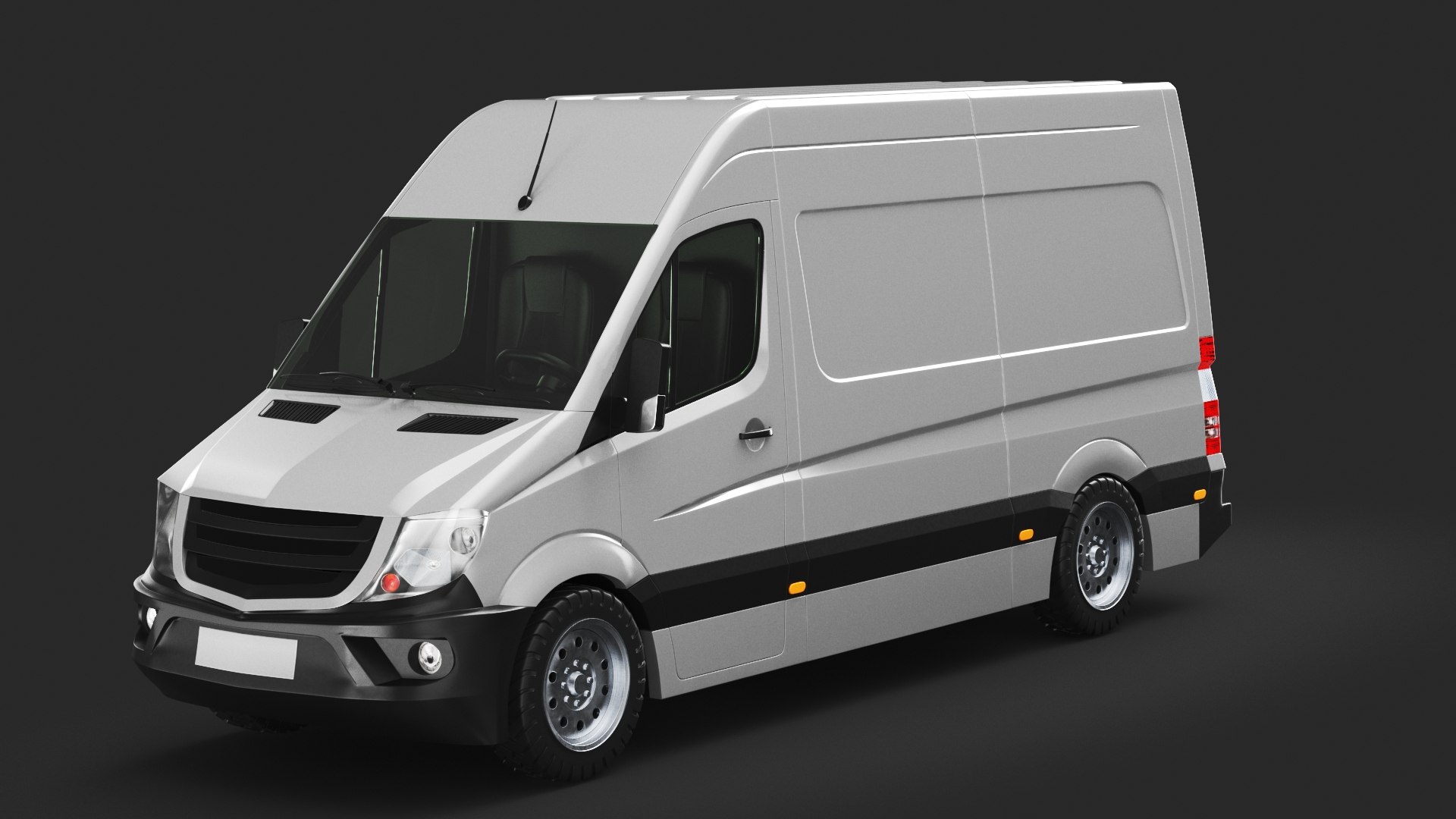 Detailed Van 3D Model - TurboSquid 2453227
