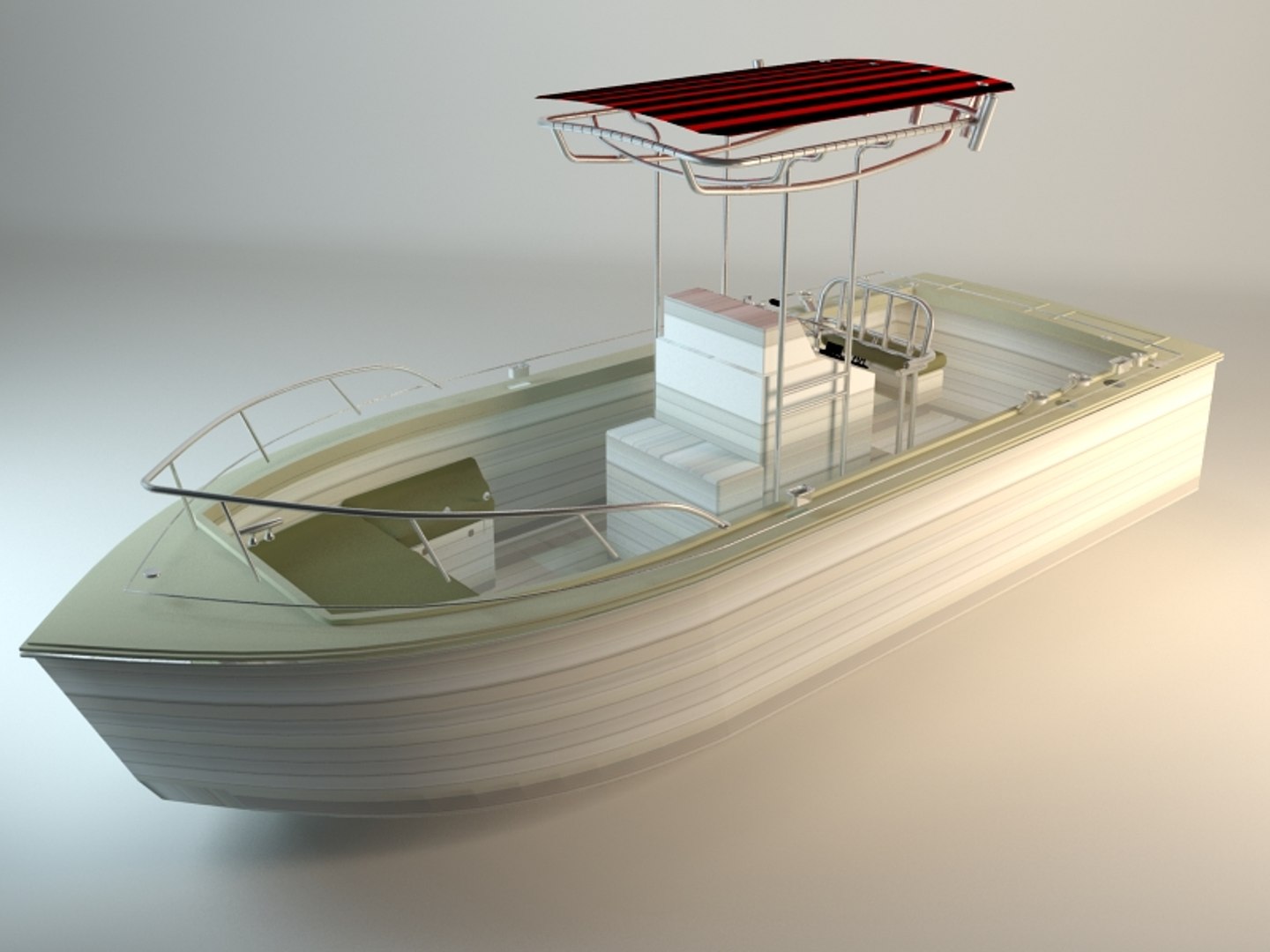 3d Boat Model
