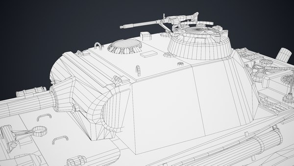 3D model panther gameready pzv tank - TurboSquid 1625740