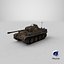 3D model panther gameready pzv tank - TurboSquid 1625740