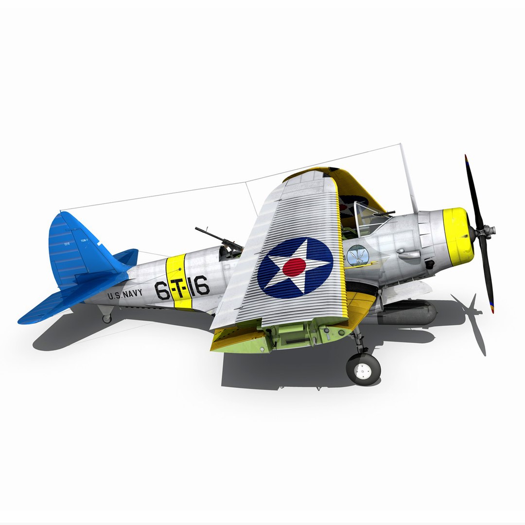 3d Douglas Tdb-1 Devastator - Model