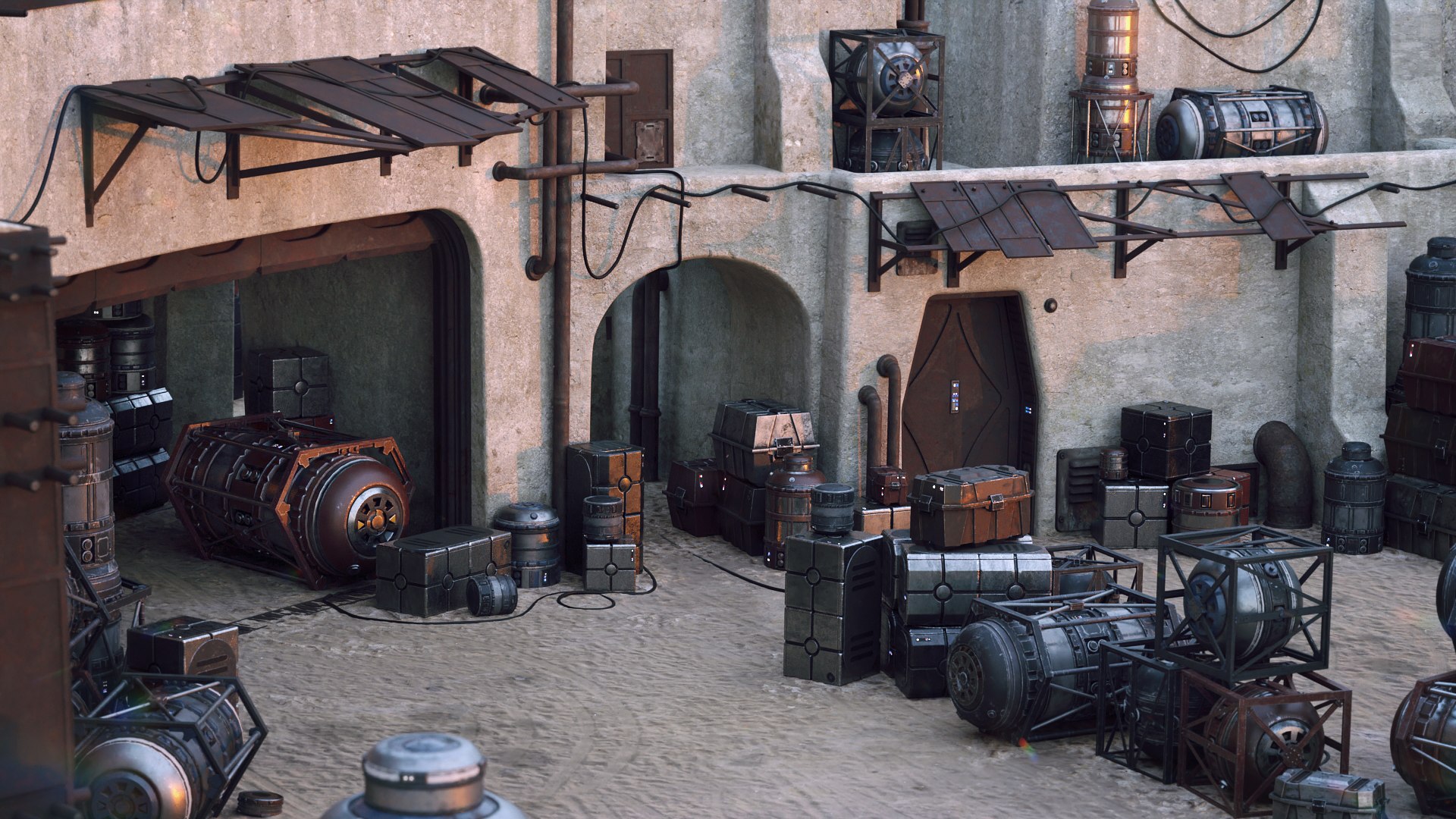 Star Wars Cargo Crates Model - TurboSquid 1603116