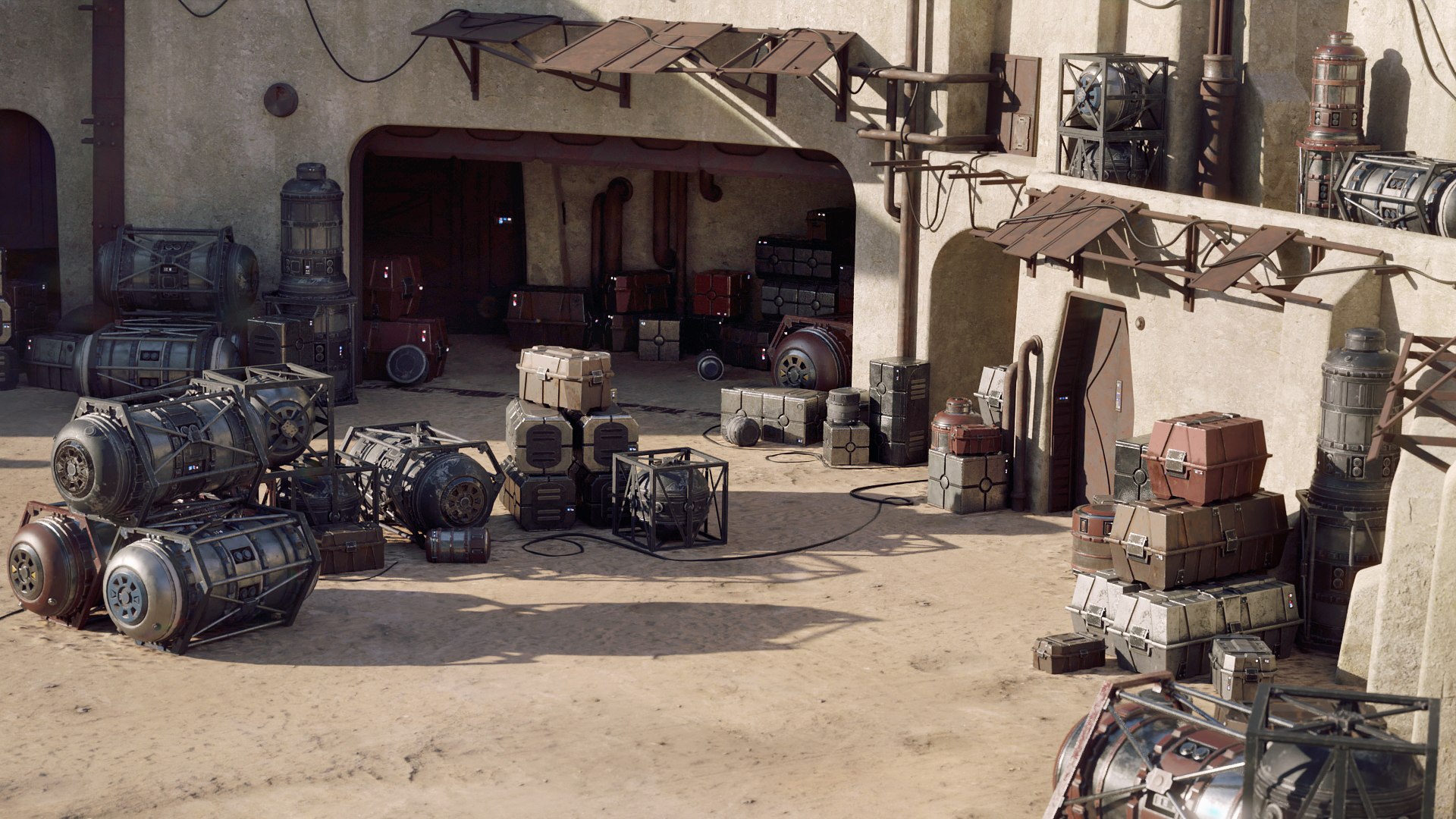 Star Wars Cargo Crates Model - TurboSquid 1603116