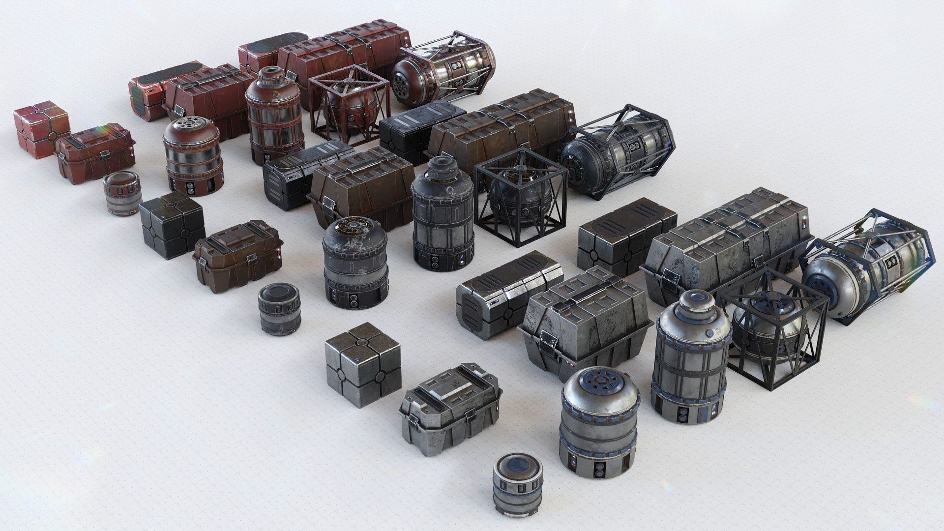 Star wars cargo crates model - TurboSquid 1603116