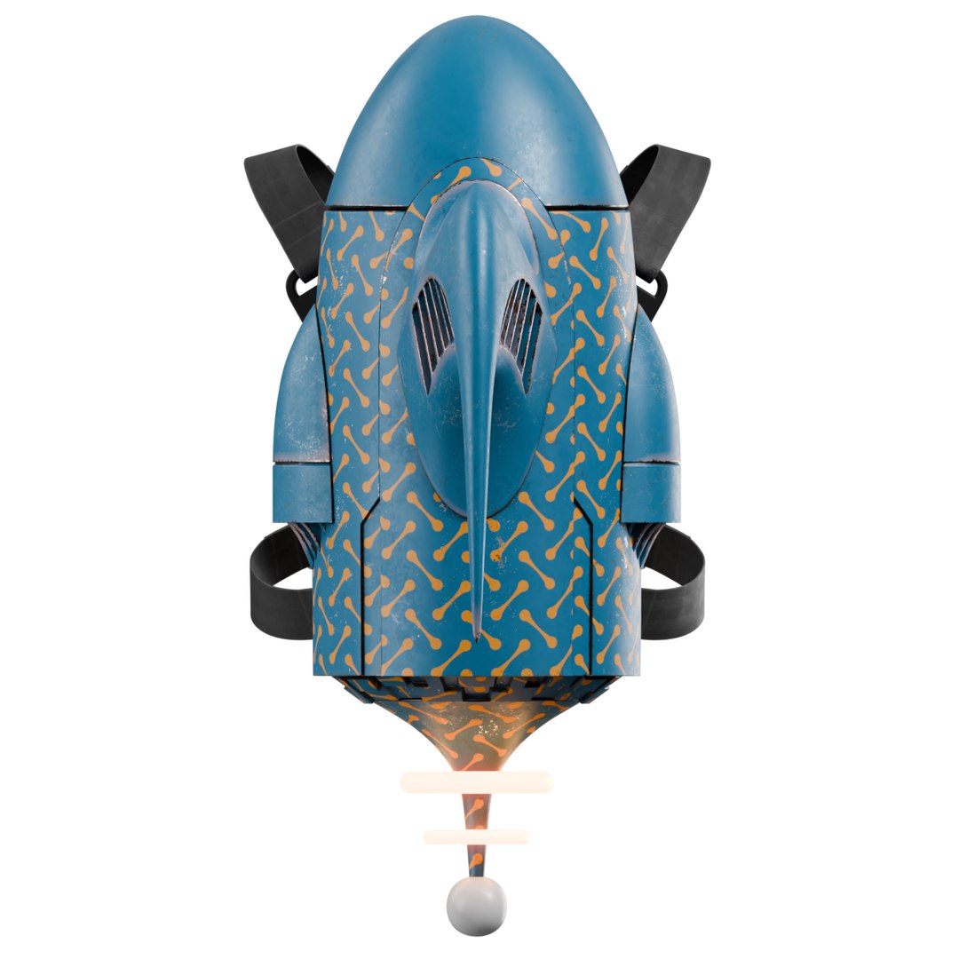 Jetpack 14 D 3D Model - TurboSquid 2334909