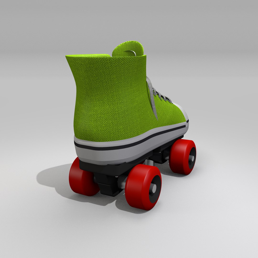3d Roller Skate Model
