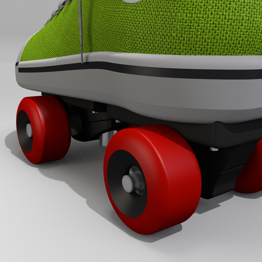 3d Roller Skate Model