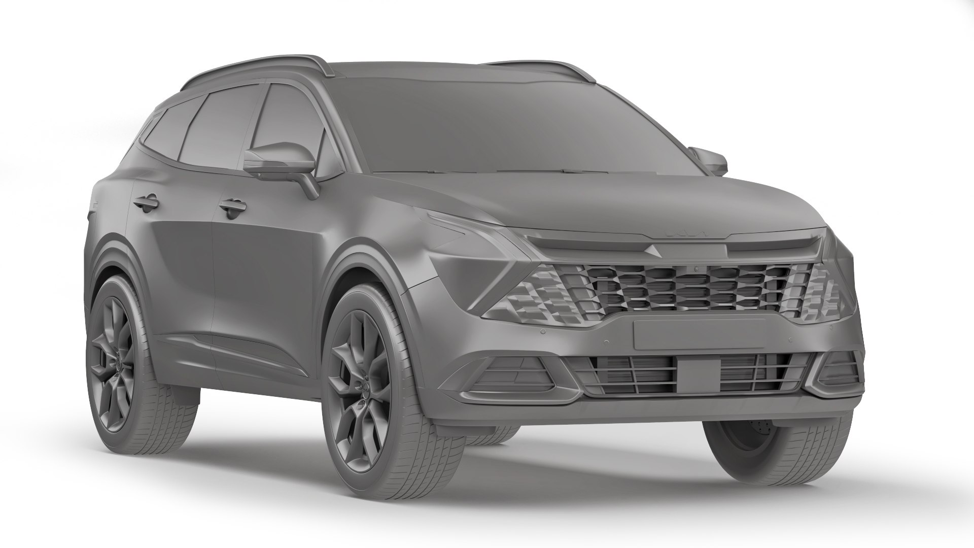 3D KIA Sportage LX 2023 - TurboSquid 2344119