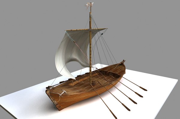 sailing ship historic 3d model