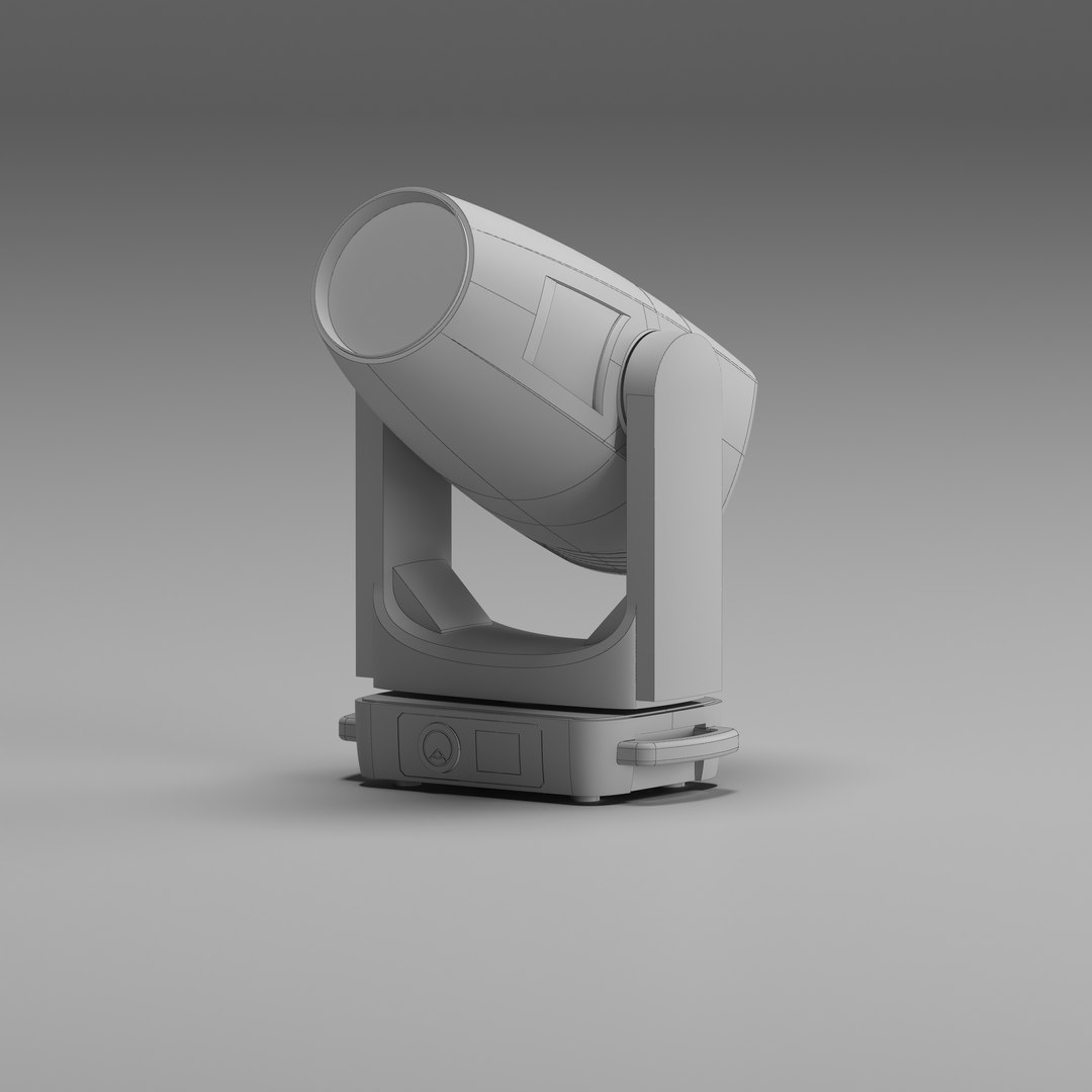 Moving Head Stage Lights 3D Model - TurboSquid 1976653