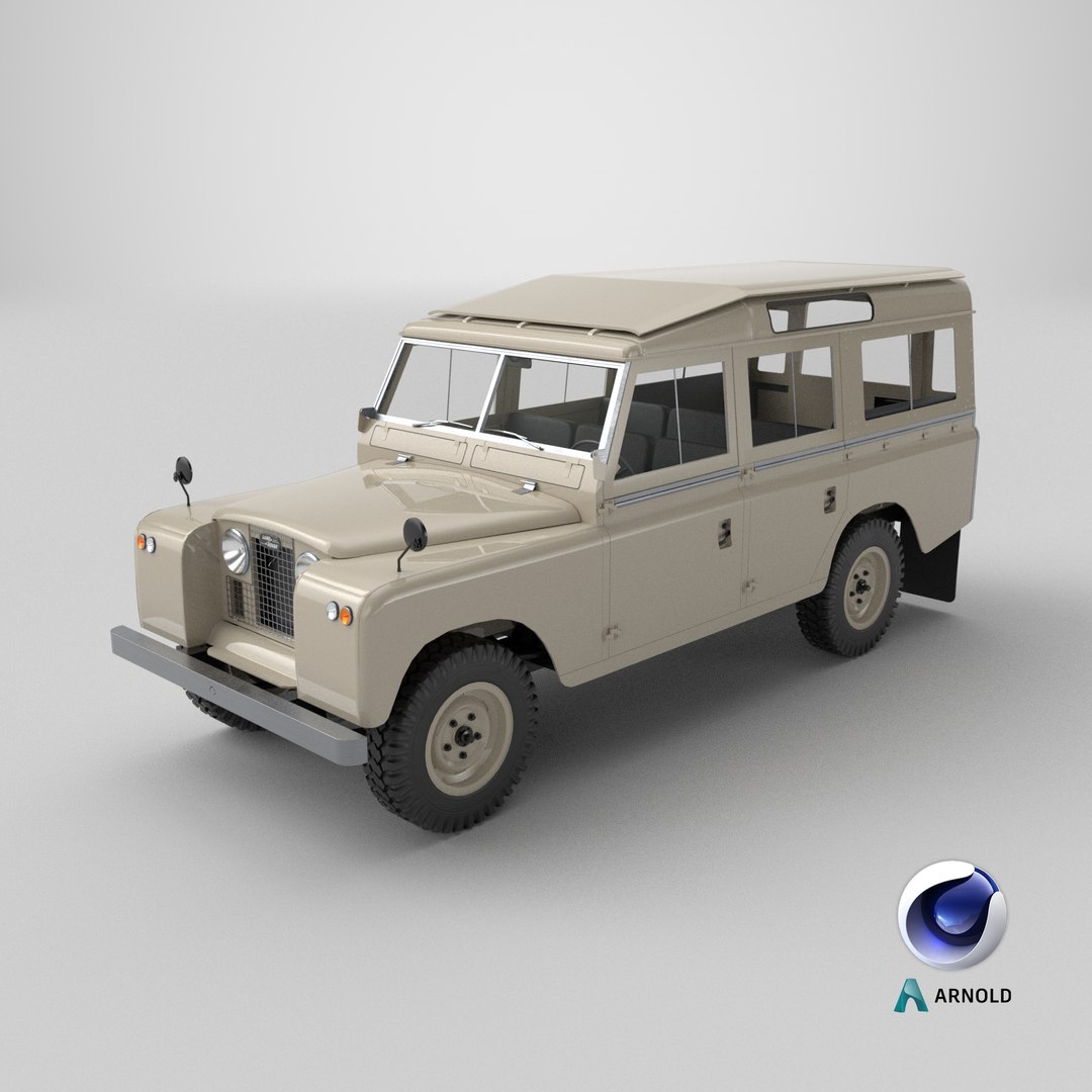 3D Land Rover Series II LWB Model - TurboSquid 2181114