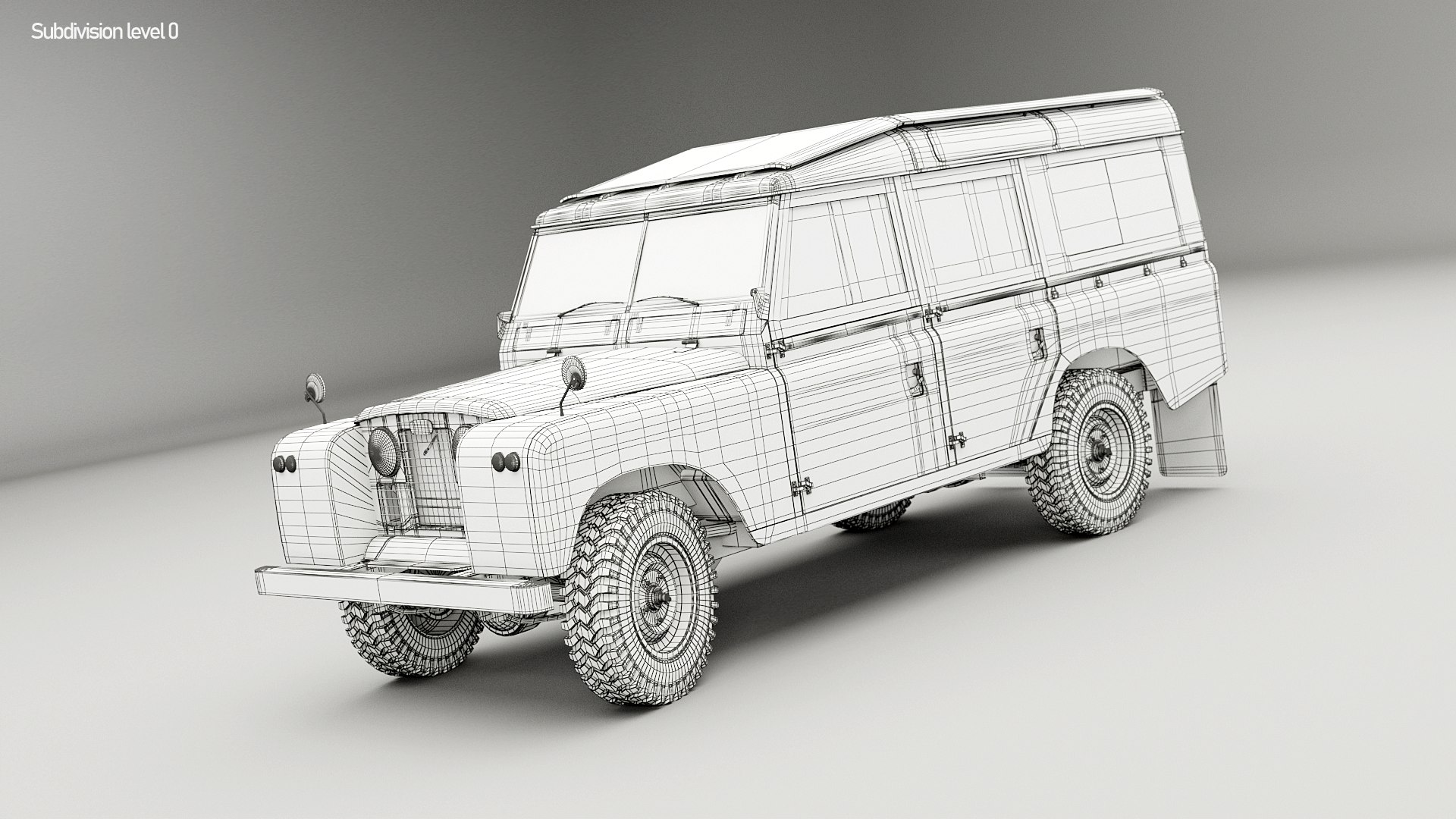 3D Land Rover Series II LWB Model - TurboSquid 2181114