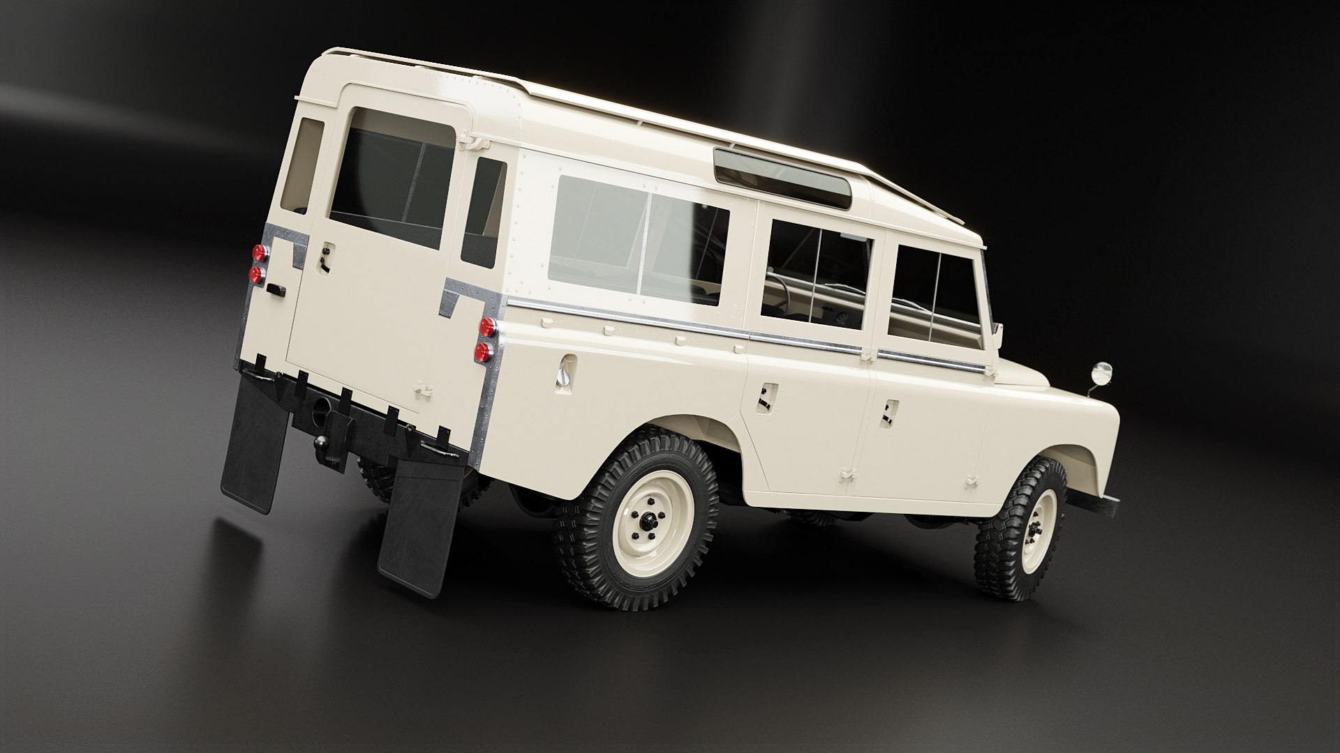 3D Land Rover Series II LWB model - TurboSquid 2181114