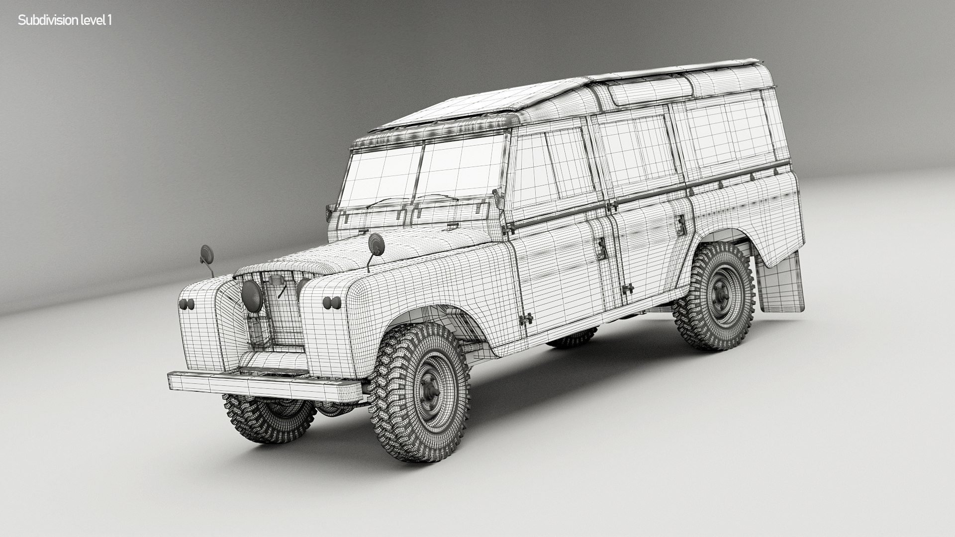 3D Land Rover Series II LWB model - TurboSquid 2181114