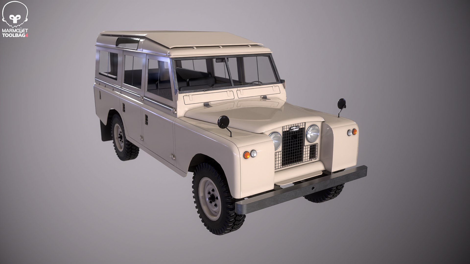 3D Land Rover Series II LWB Model - TurboSquid 2181114