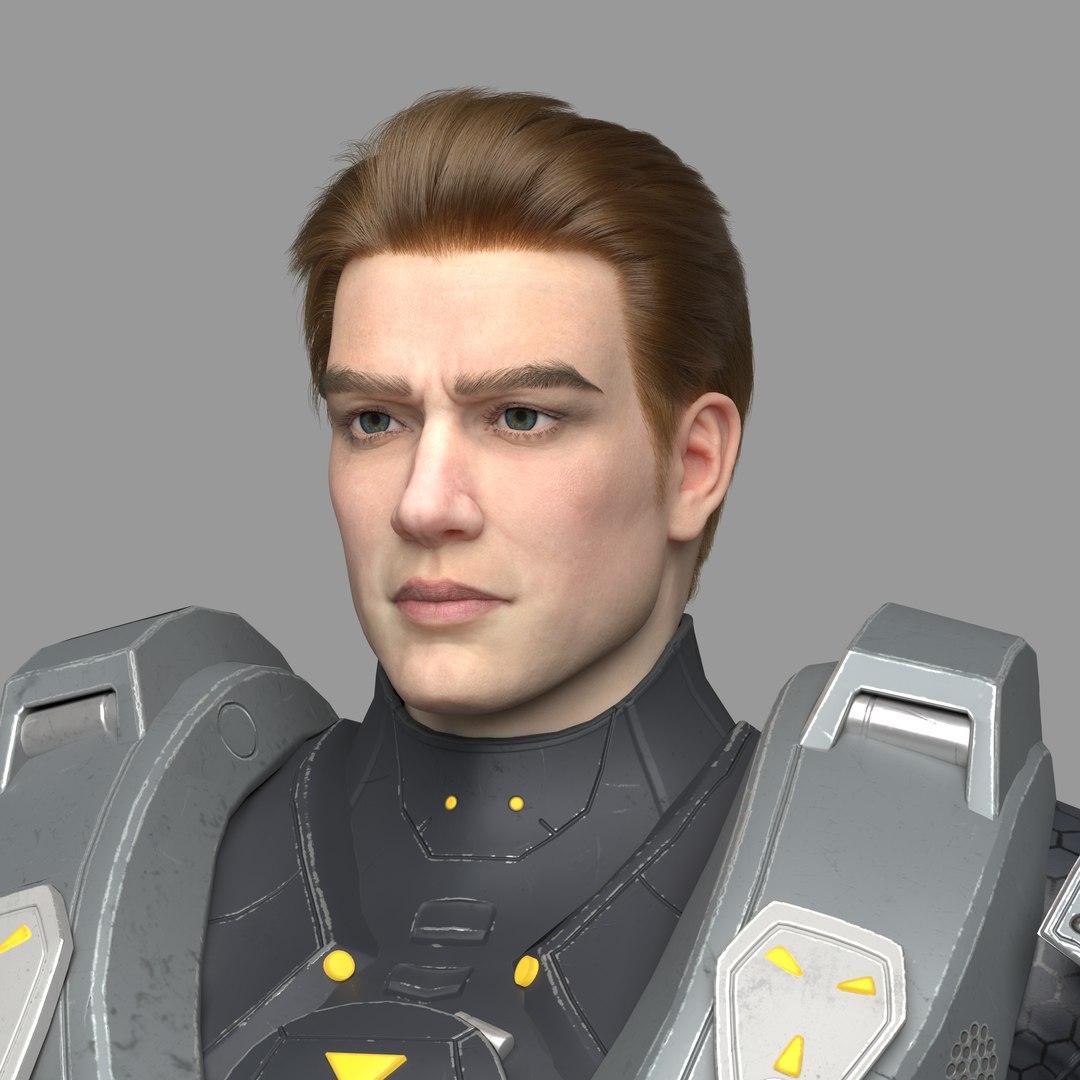 3D Model 3D MechWarrior Man Transformers Handsome Guy Model ...