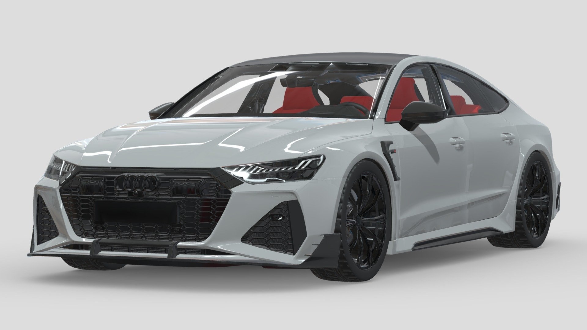Audi RS7 ABT Model - TurboSquid 2386435