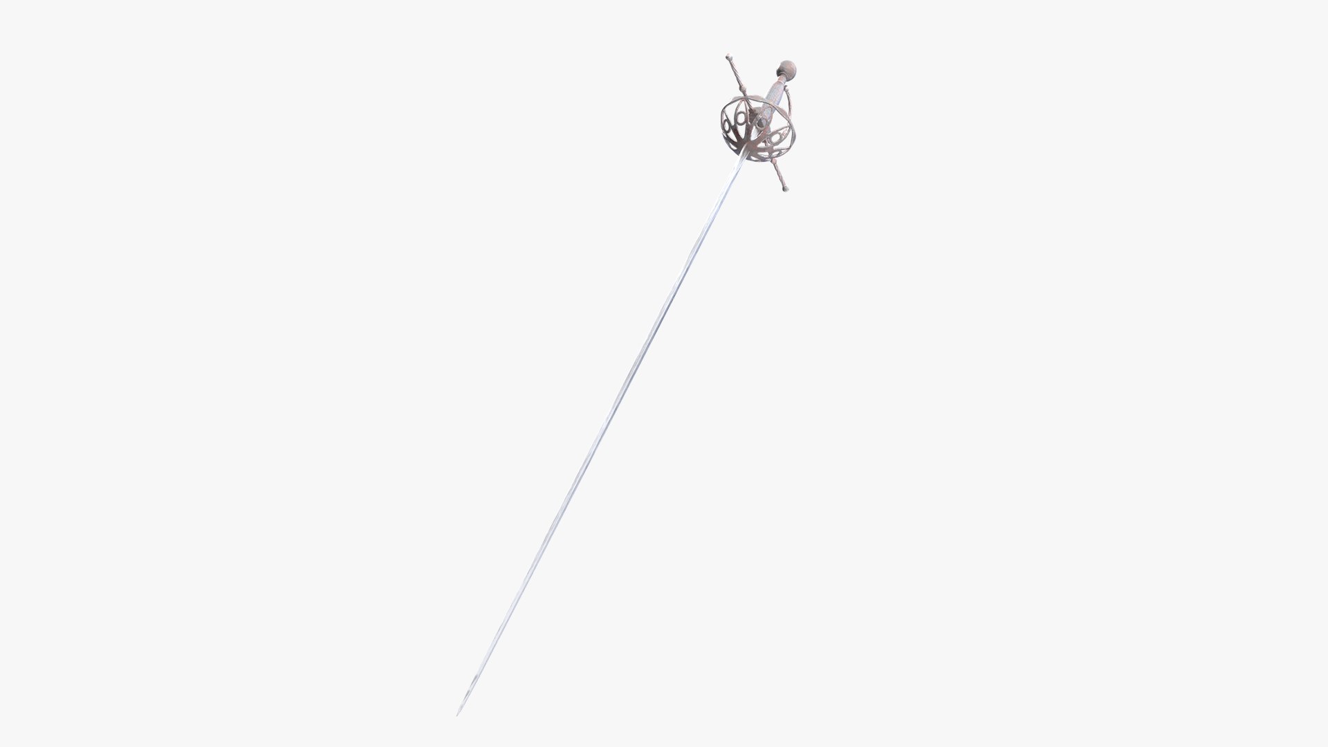 Medieval Rapier Sword 3D - TurboSquid 1563734