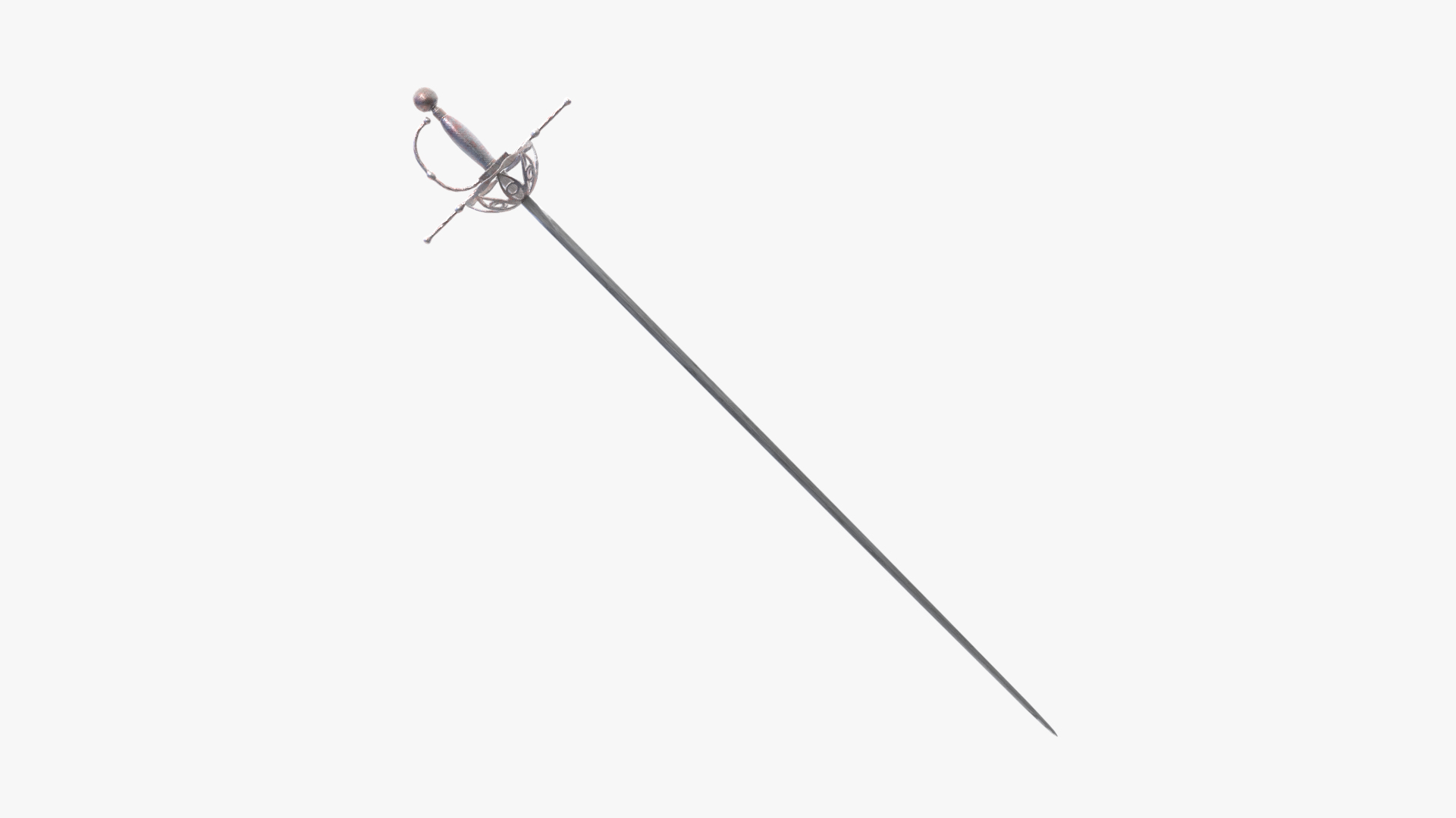 Medieval Rapier Sword 3D - TurboSquid 1563734