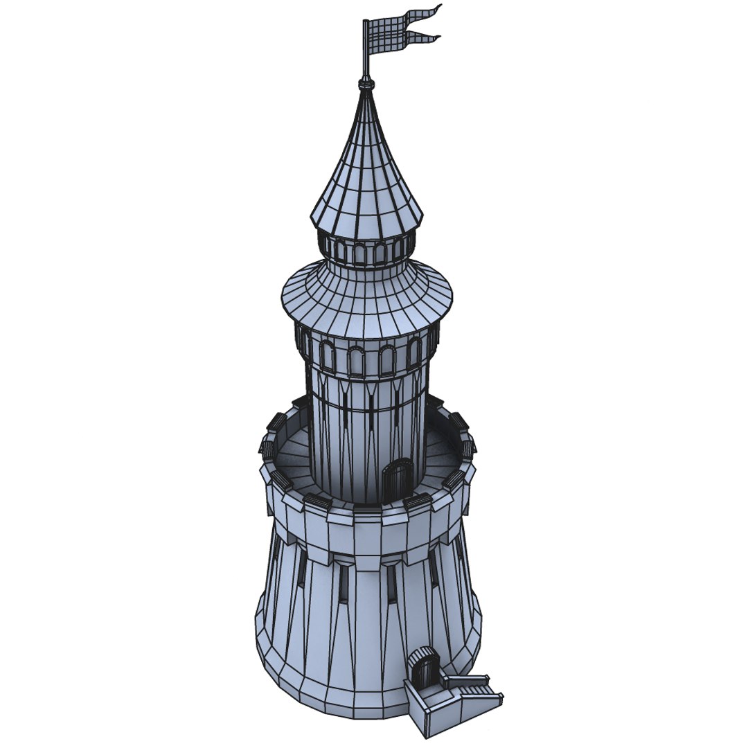 Tower 3d Model