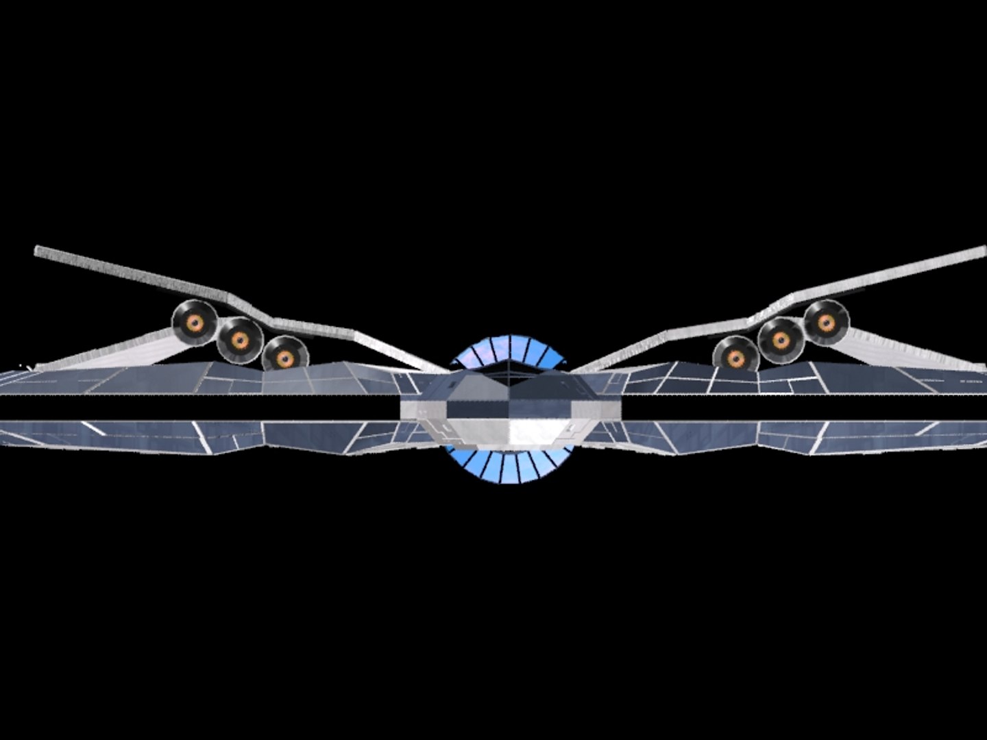 lancer spaceship 3d model