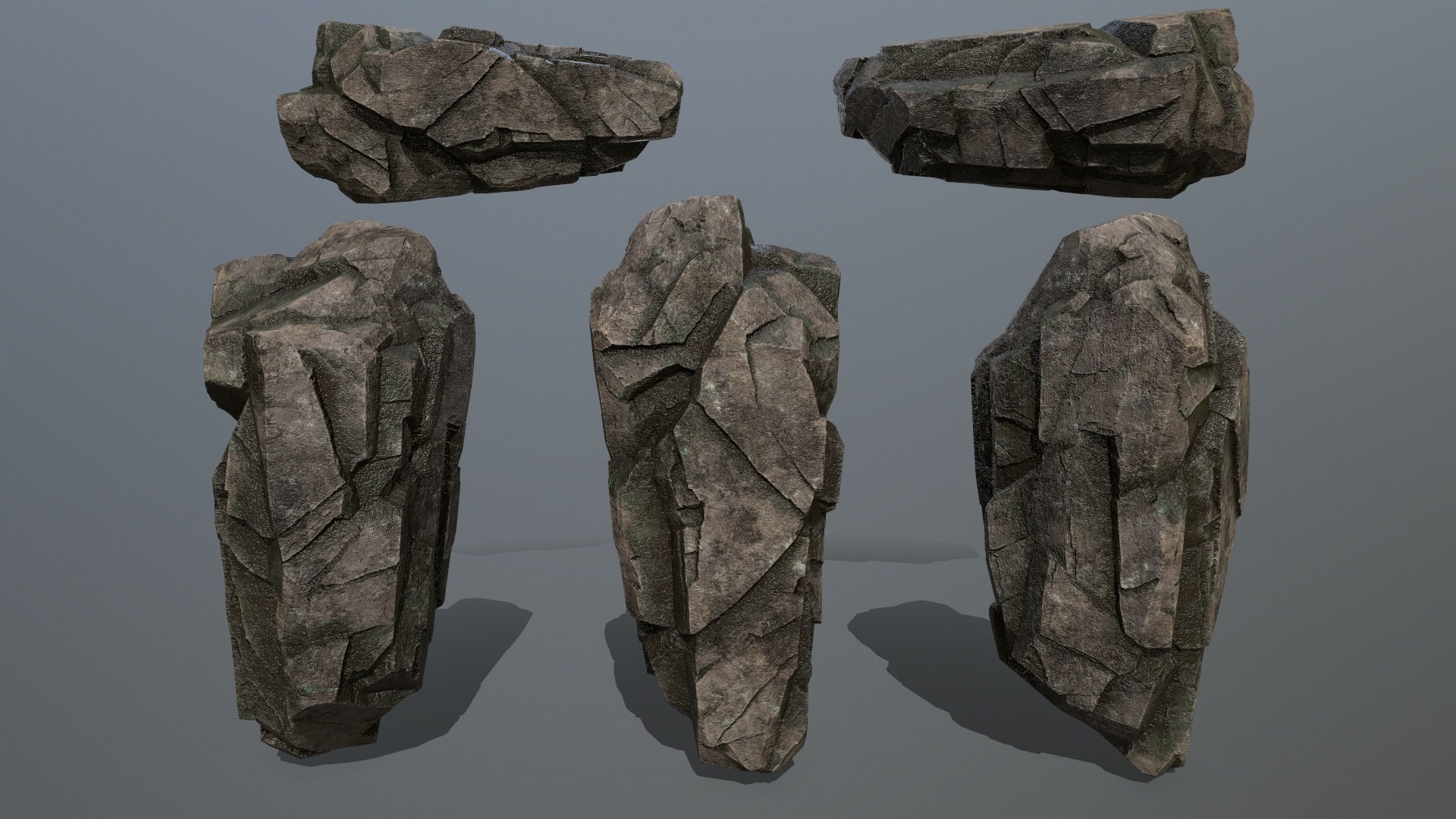 Stone rock 3D model - TurboSquid 1689432