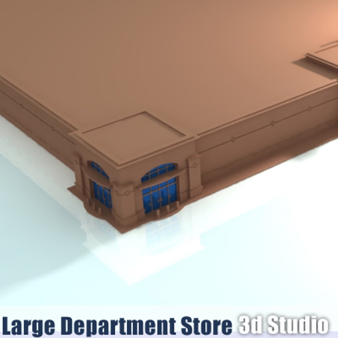 3d model department store