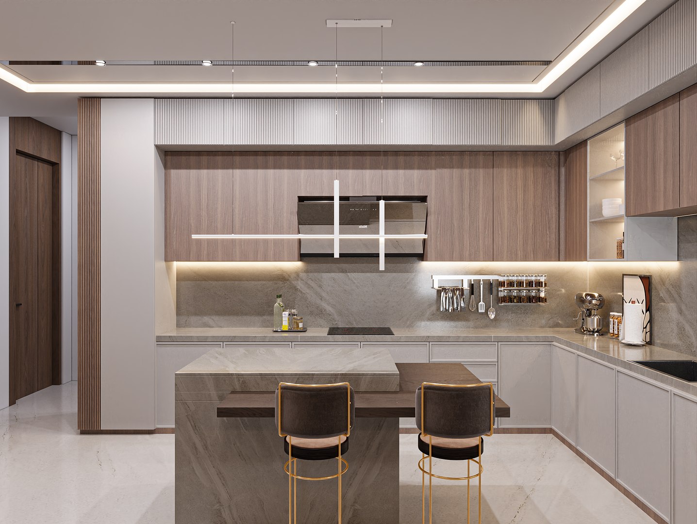 3D Kitchen Model - TurboSquid 2284571