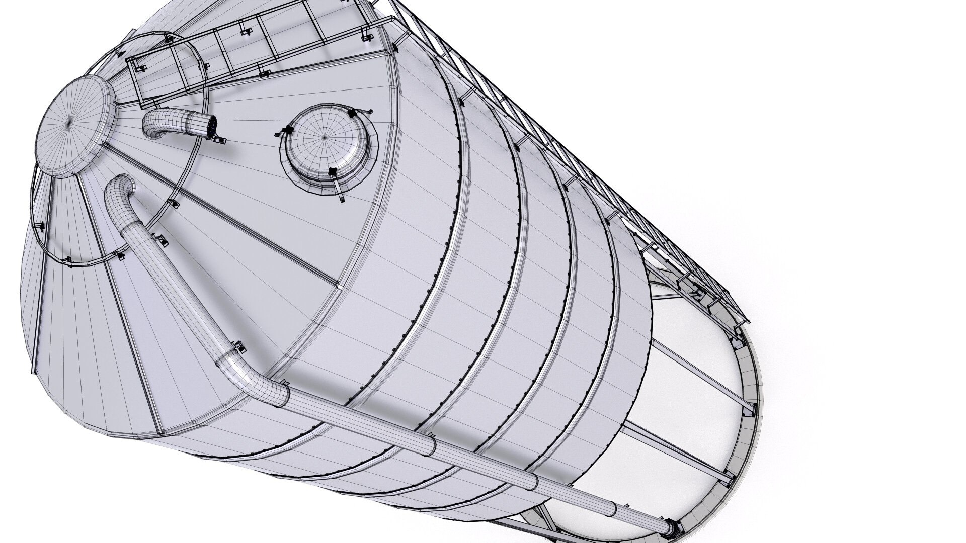 Silo Model - TurboSquid 1525693