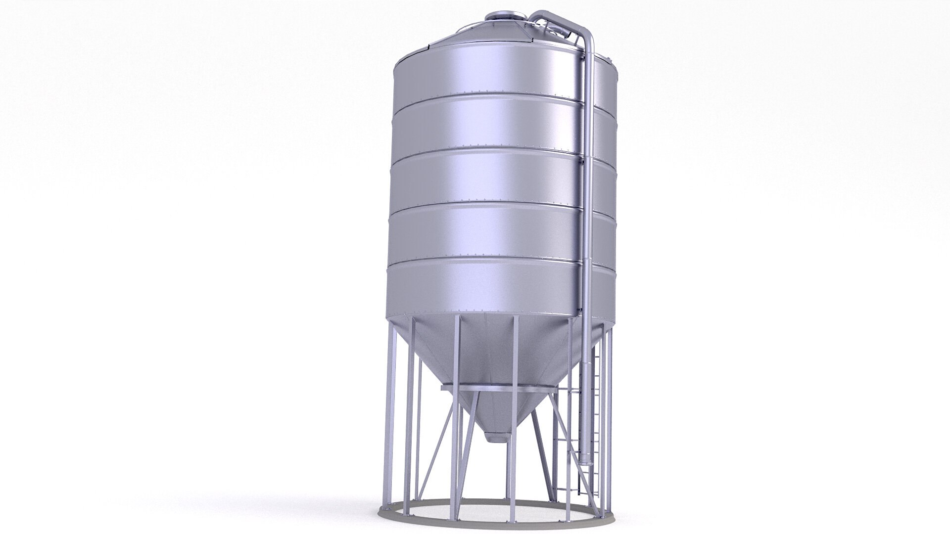 Silo Model - TurboSquid 1525693