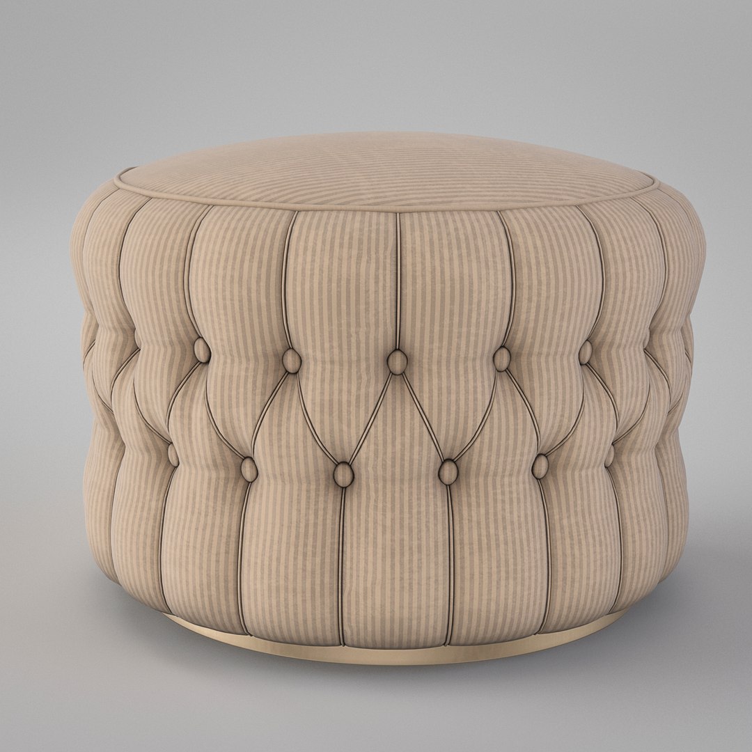 3D Classic Puff - TurboSquid 1688826