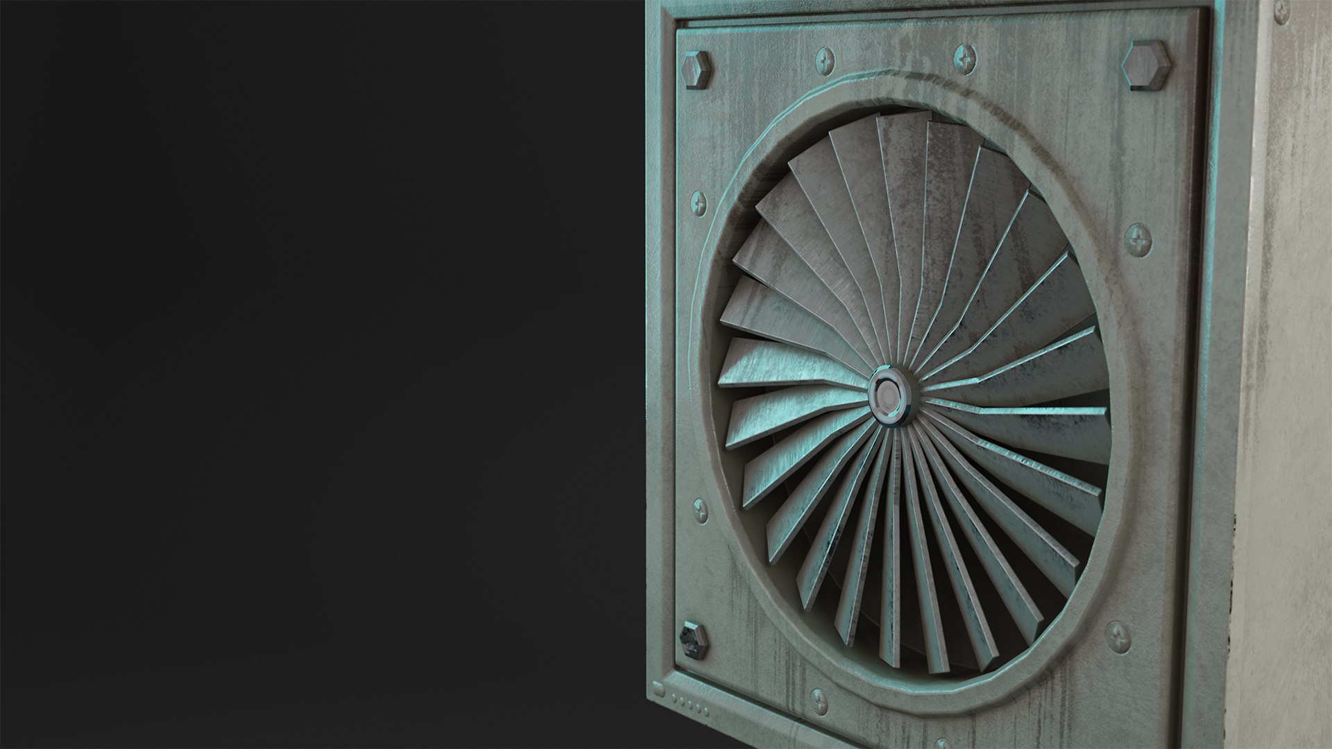 Cyberpunk AC Unit B 3D Model - TurboSquid 2074307