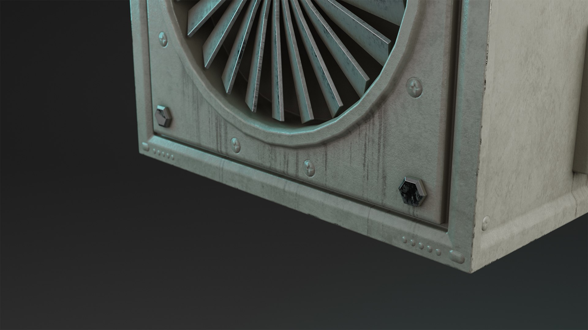 Cyberpunk AC Unit B 3D Model - TurboSquid 2074307