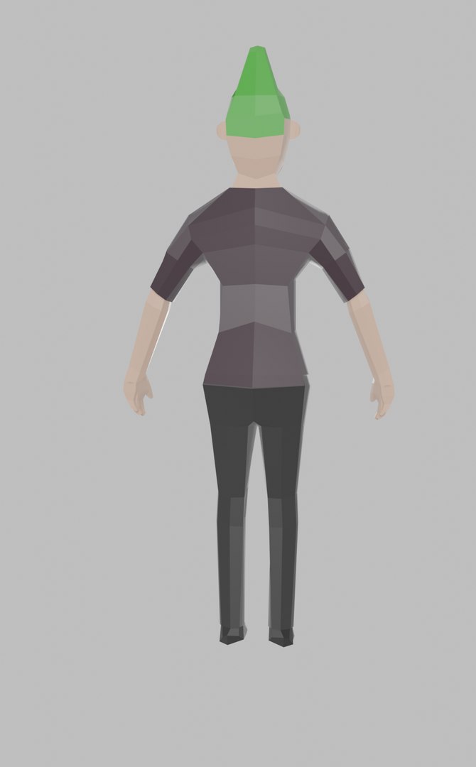 Character Woman Rigged Unity 3D Model - TurboSquid 1568099