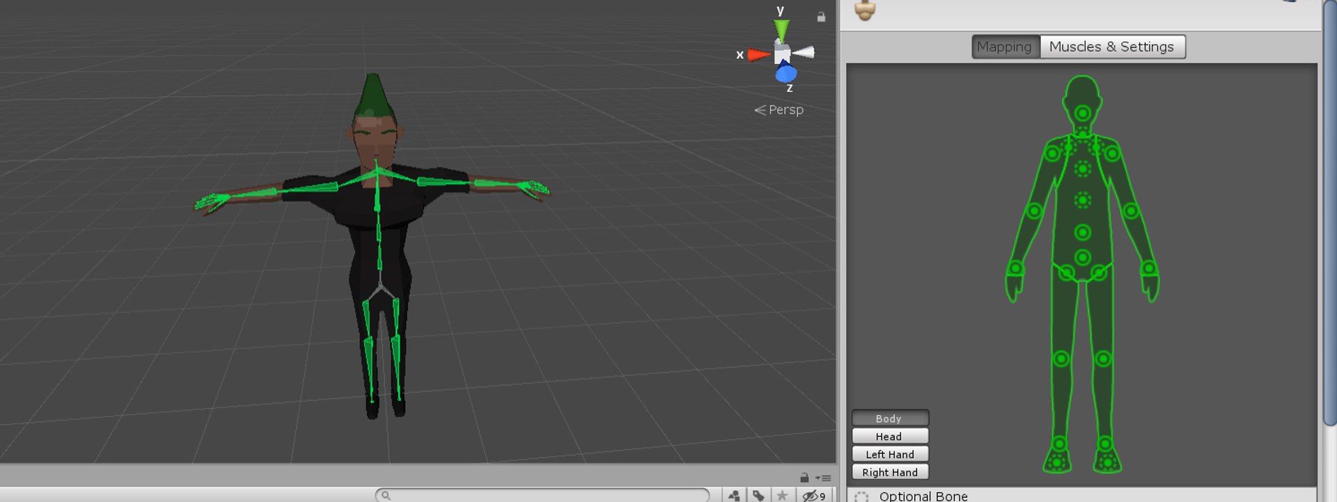 Character Woman Rigged Unity 3D Model - TurboSquid 1568099