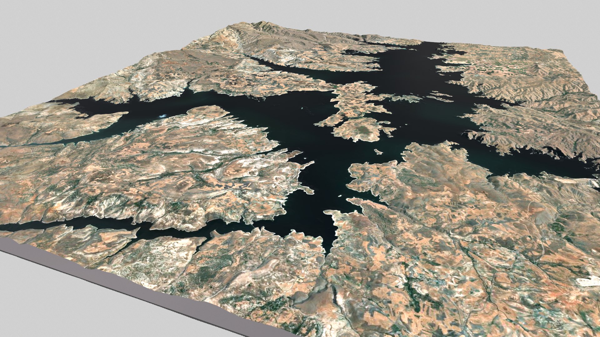 Keban Dam Lake 3D - TurboSquid 2283547
